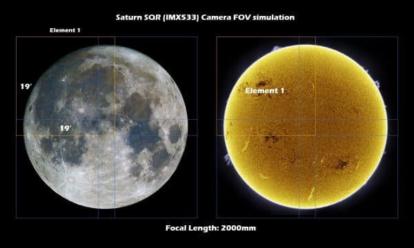 Saturn-M SQR USB3.0 Mono Camera (IMX533) – Player One Astronomy