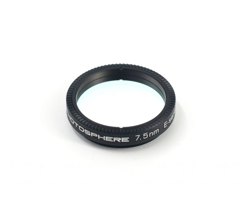 Photosphere 7.5nm 1.25″ Filter E-series – Player One Astronomy